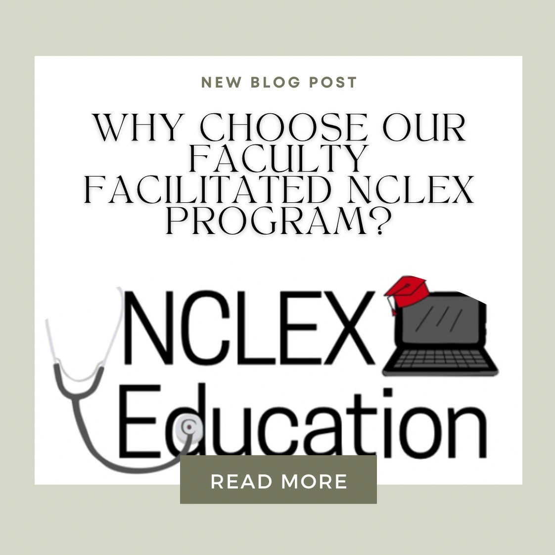 Why Choose Our Faculty Facilitated NCLEX Program?